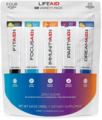 LIFEAID rainbow variety pack