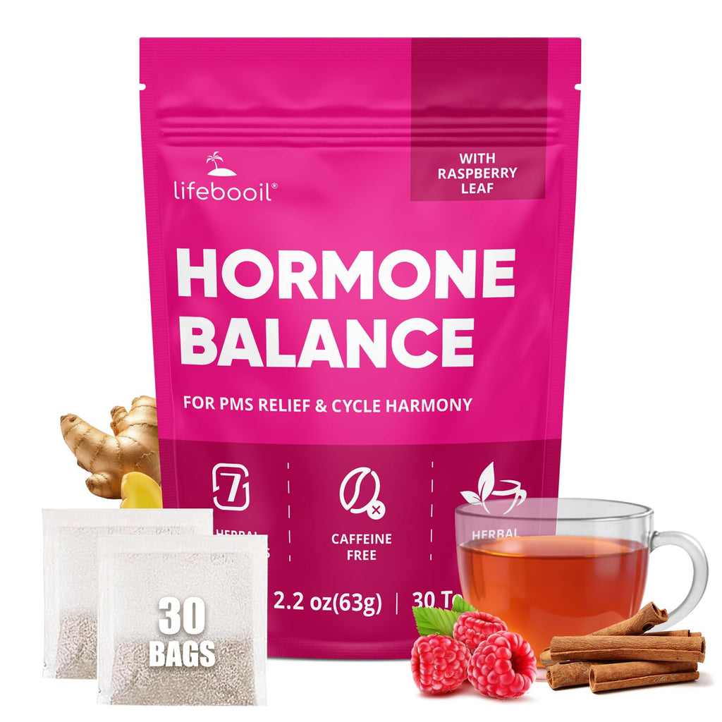 Lifebooil hormone balance tea bags