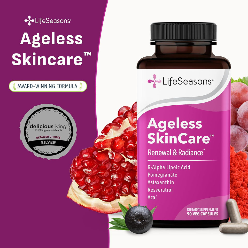 LifeSeasons Ageless Skincare antioxidant formula