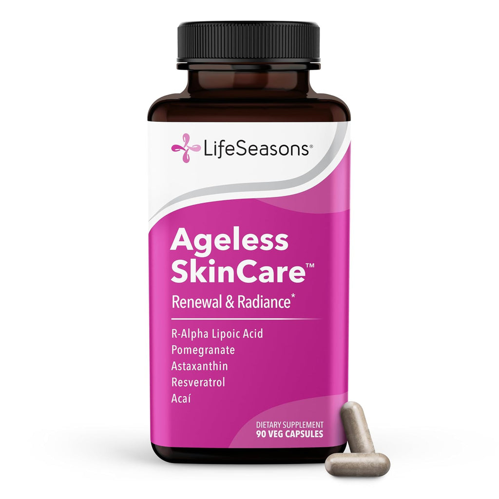 LifeSeasons Ageless Skincare capsules for youthful skin