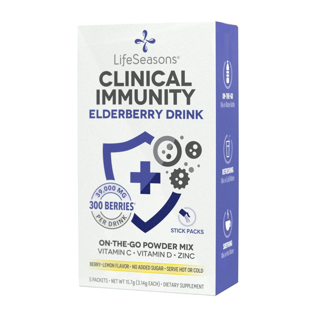 LifeSeasons elderberry drink mix benefits