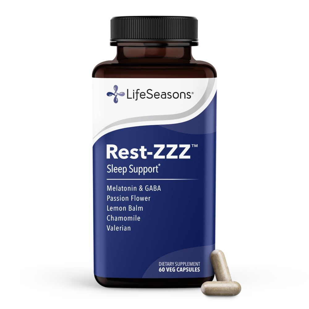 LifeSeasons melatonin sleep support capsules