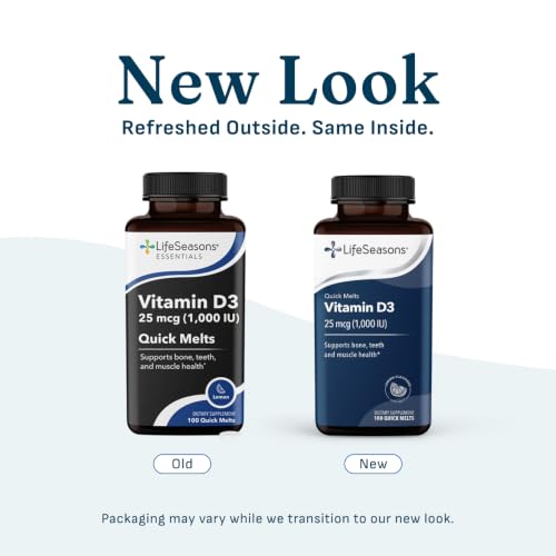 LifeSeasons Vitamin D3 melts for daily wellness
