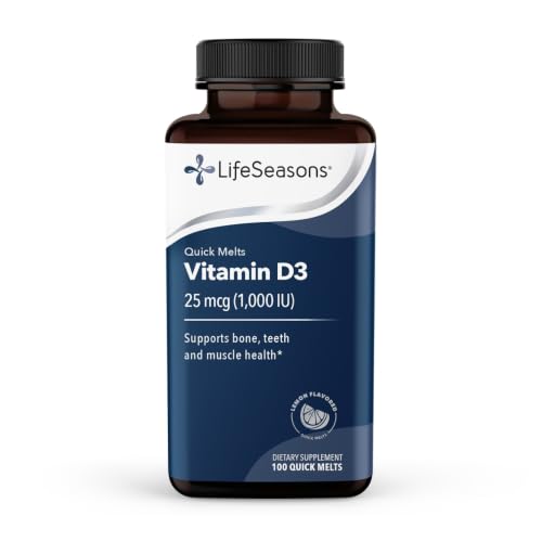 LifeSeasons Vitamin D3 Quick Melts for immune support