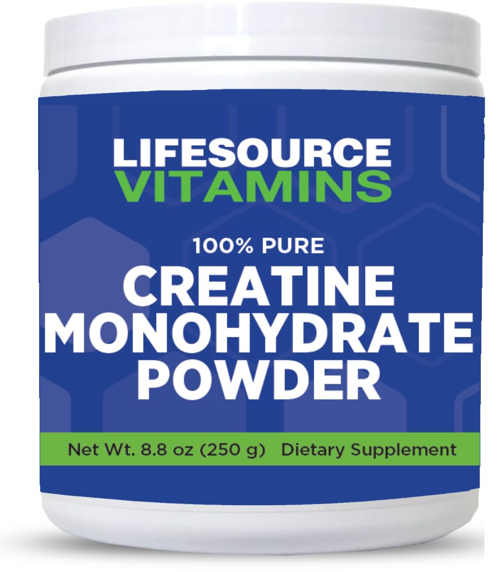 LifeSource Vitamins creatine monohydrate powder