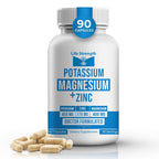 LifeStrength potassium magnesium supplement capsules