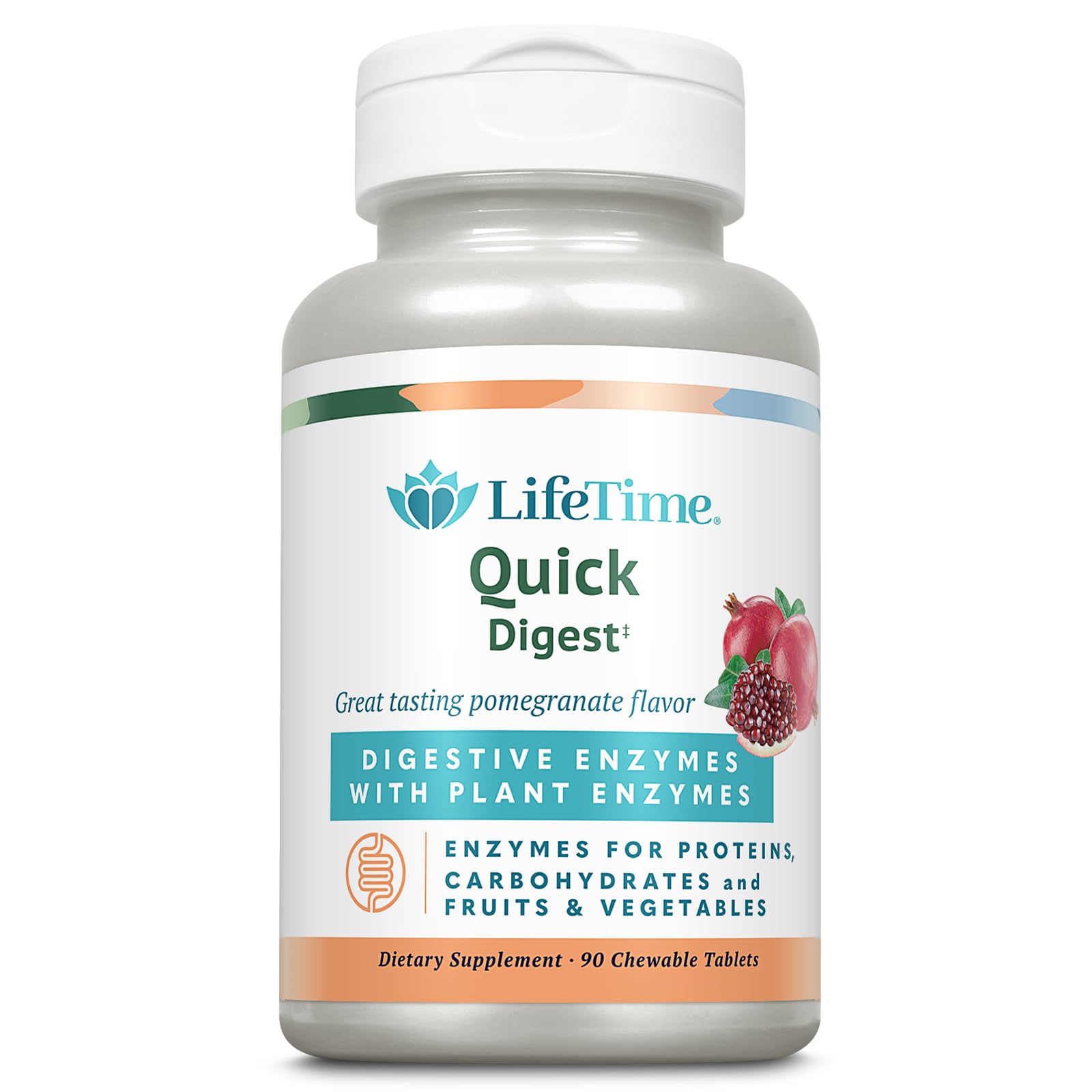 LIFETIME digestive enzymes for gut health