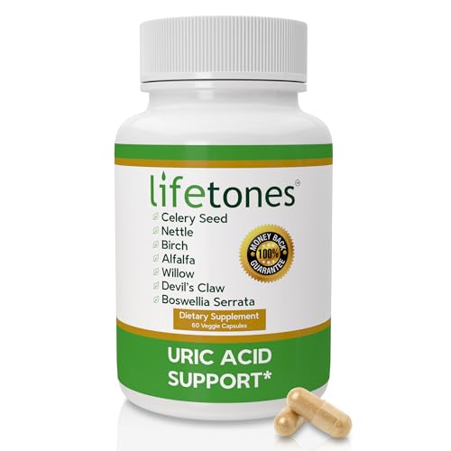 Lifetones uric acid support capsules