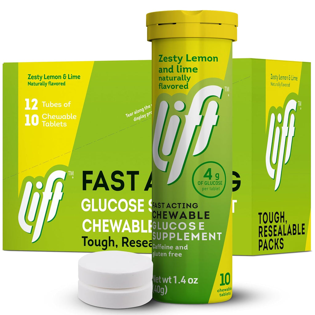 Lift glucose tablets lemon lime flavour