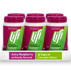 Lift raspberry flavour energy supplements