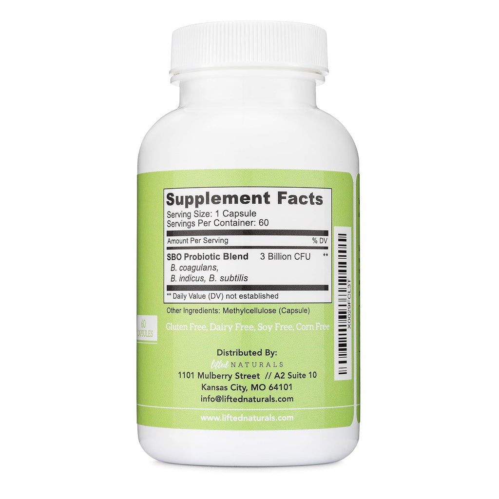 Lifted Naturals probiotics for emotional balance
