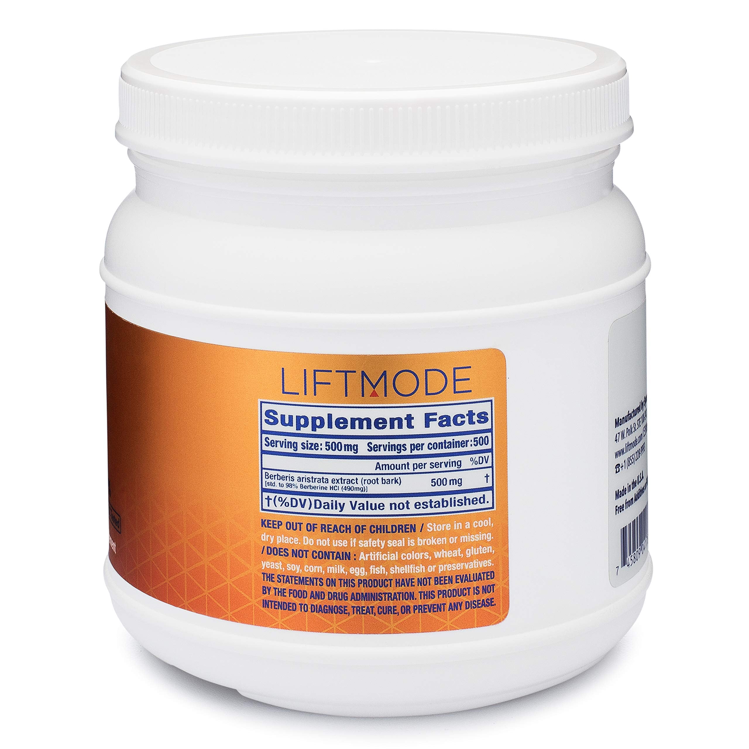 LiftMode Berberine for metabolism boost