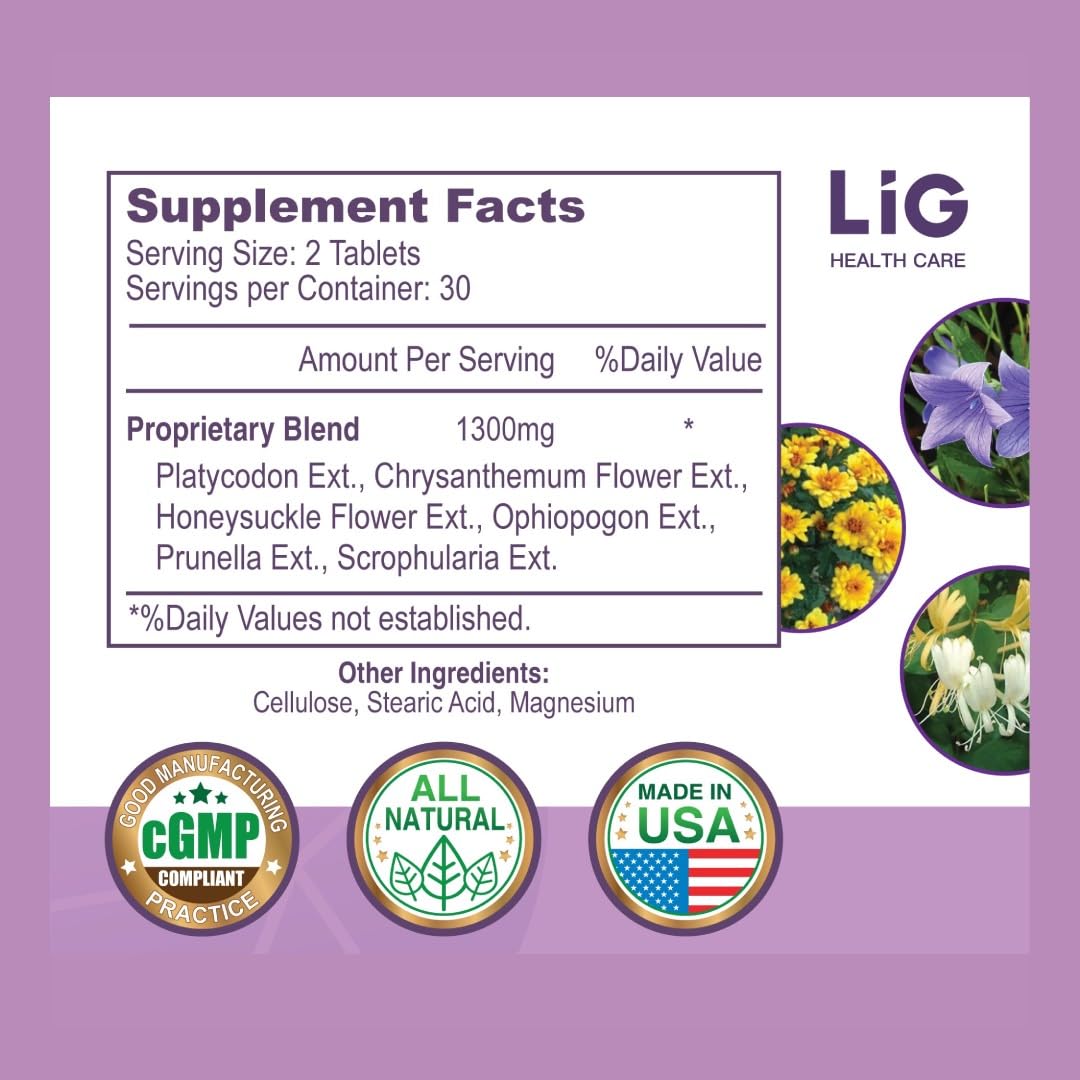 LIG tablets for hormonal harmony
