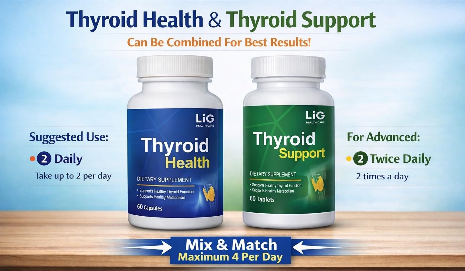 LIG thyroid extracts for nutritional support