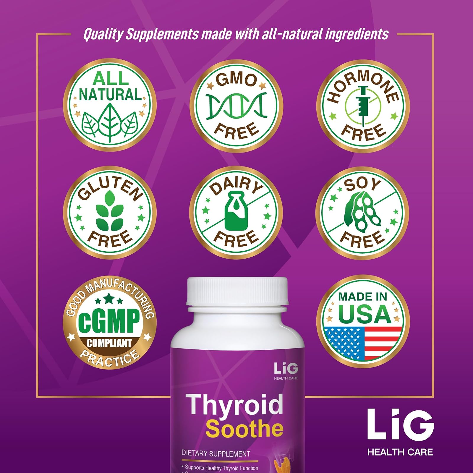 LIG Thyroid Soothe for balanced wellness