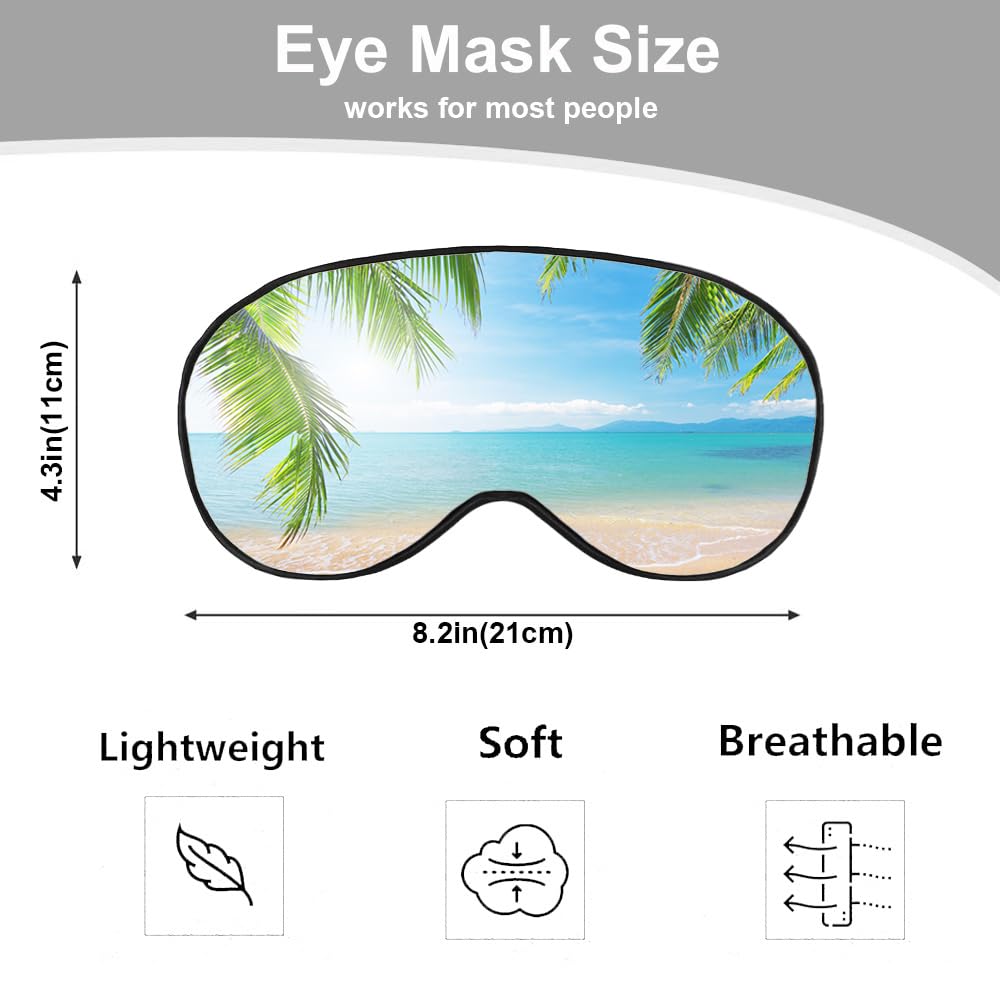 Light blocking eye mask for better sleep
