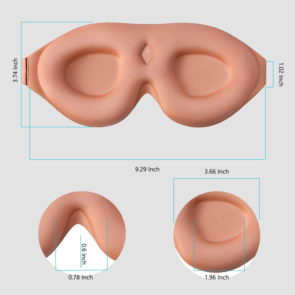 light-blocking mask for better sleep
