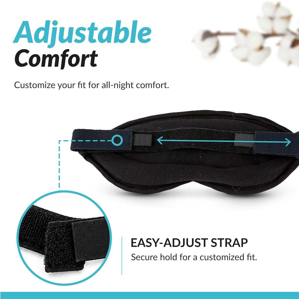 light blocking mask for uninterrupted sleep