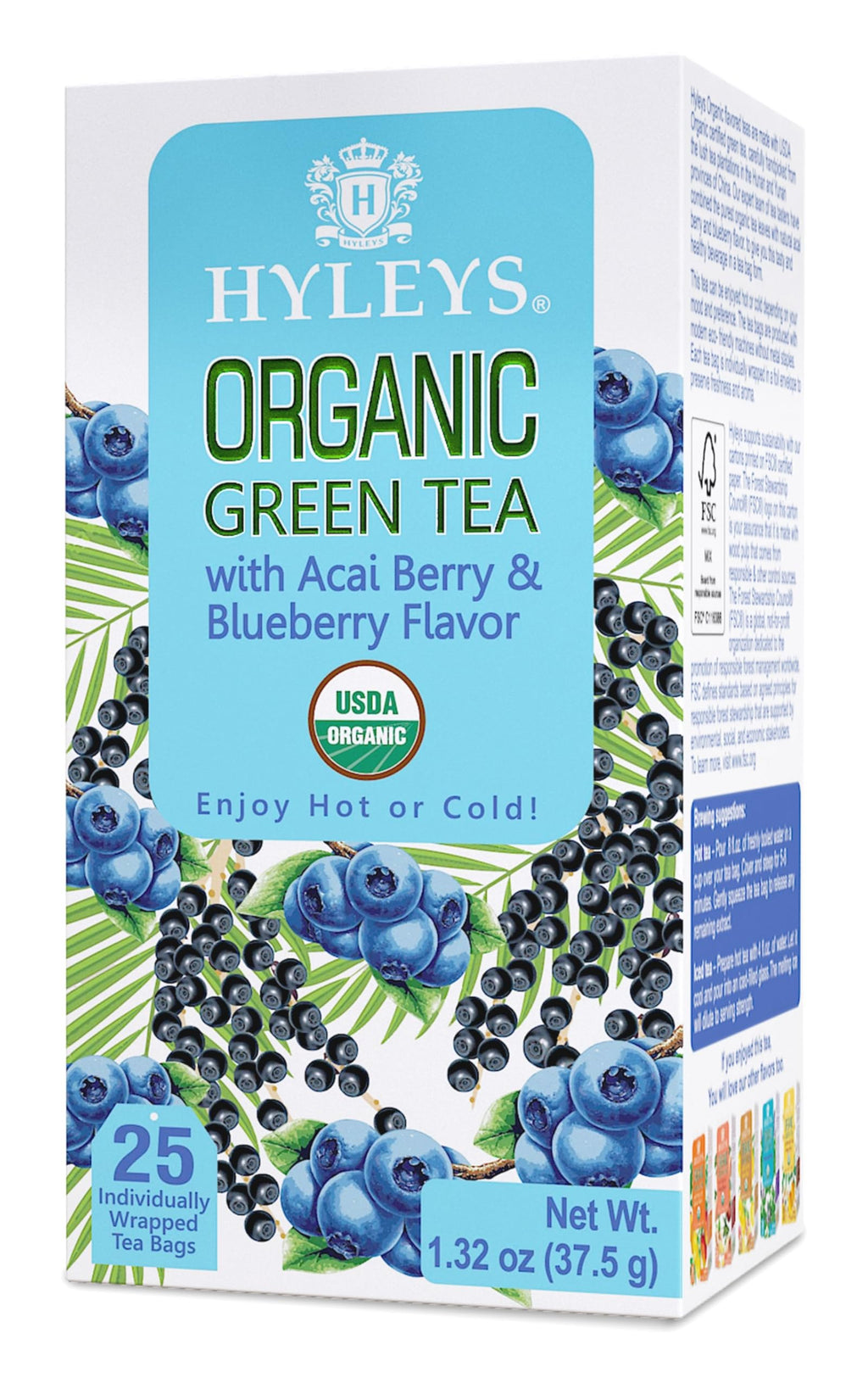 light caffeine green tea option