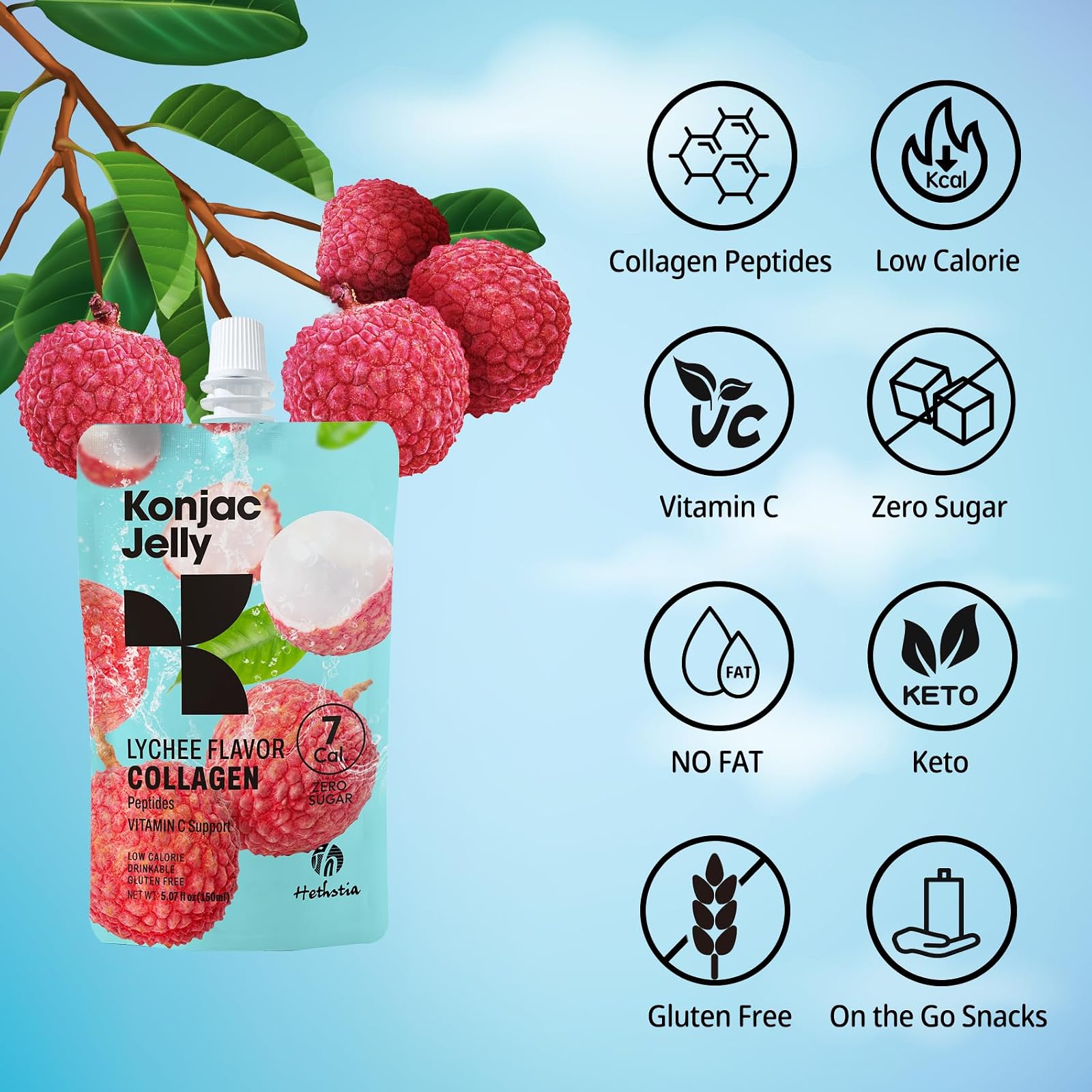 light lychee collagen beauty supplement