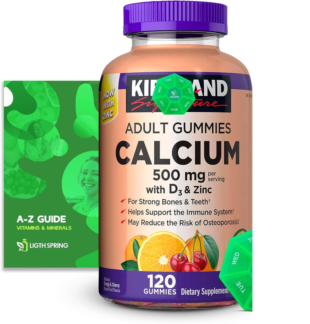 LightSpring calcium gummies with D3