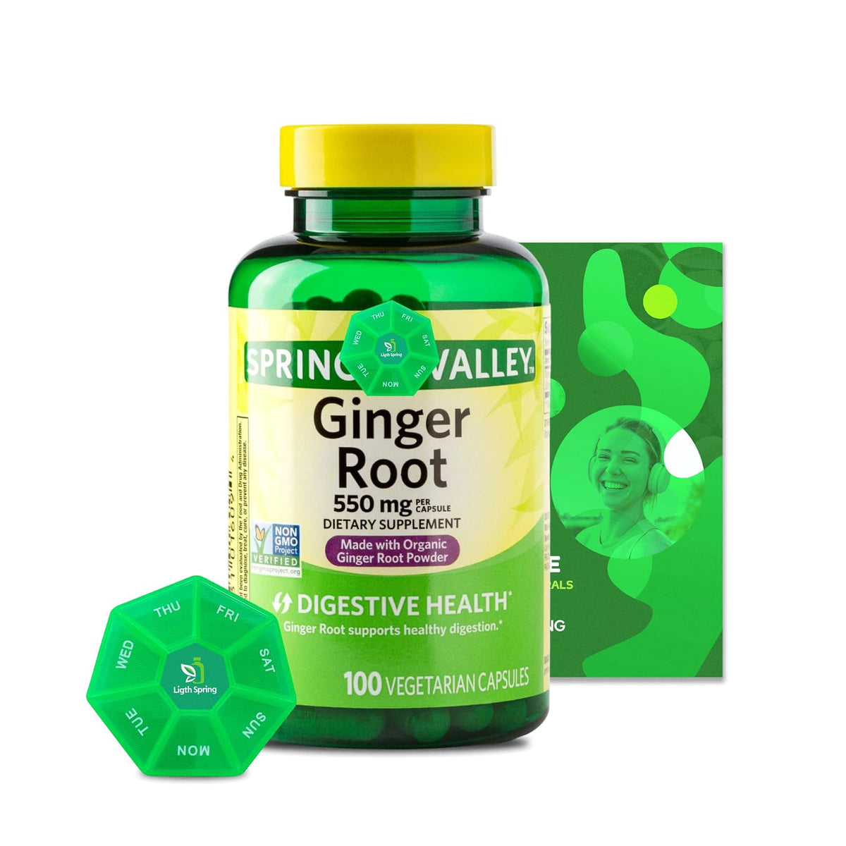 LightSpring ginger root capsules