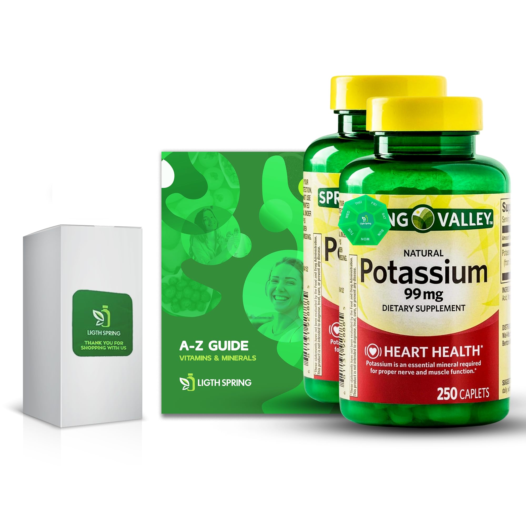 LightSpring potassium caplets for health