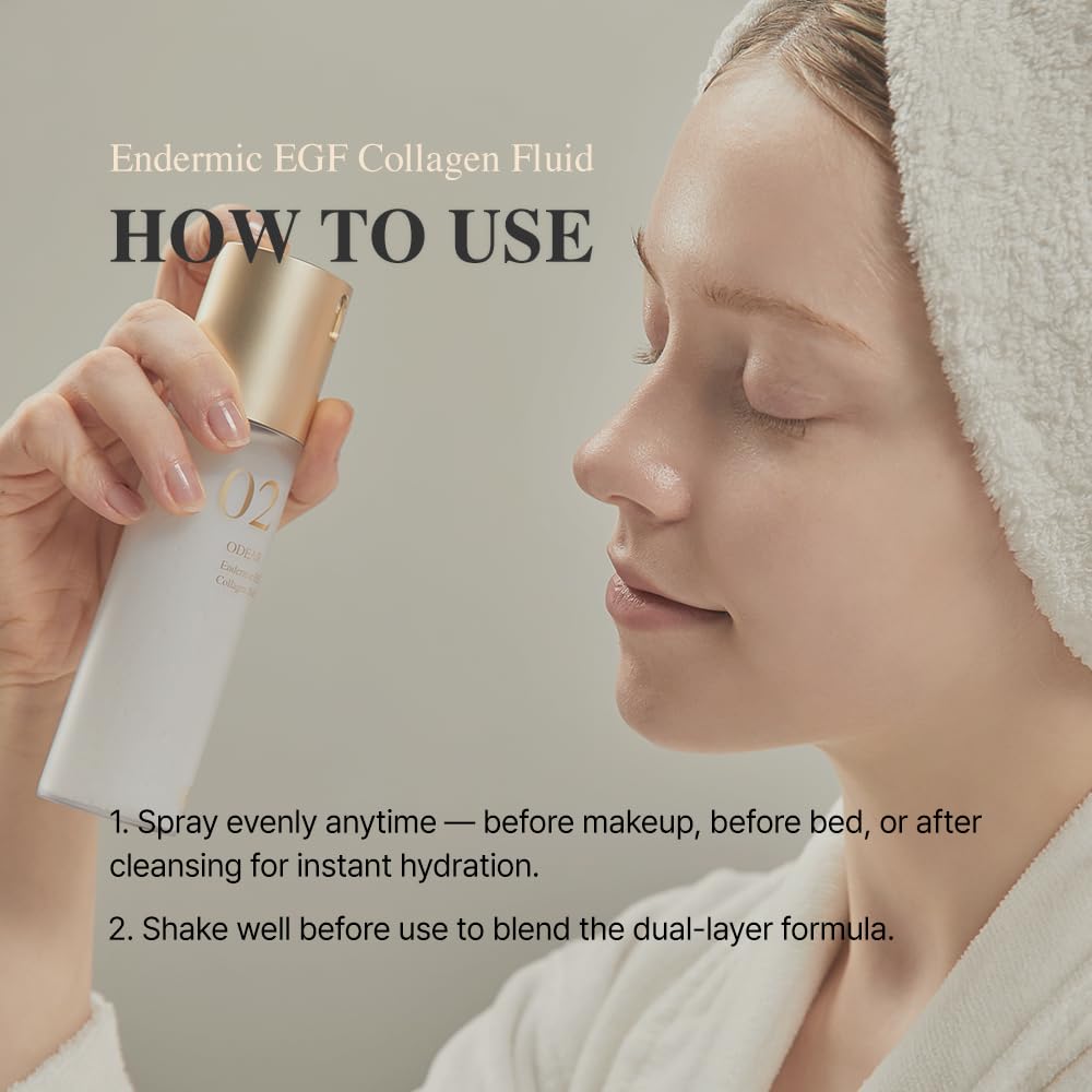 lightweight collagen oil mist for daily use