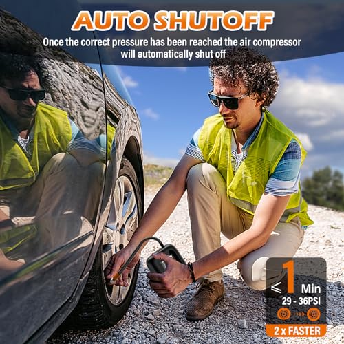 lightweight cordless tire inflator
