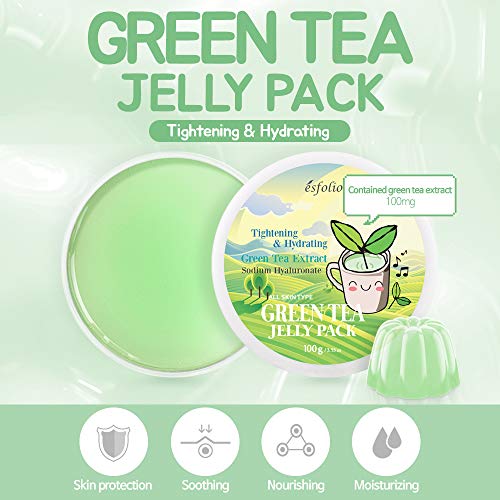 lightweight green tea hydrating gel