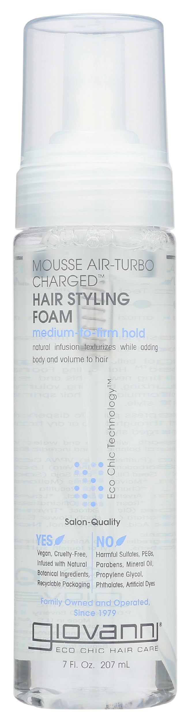 lightweight hair styling mousse