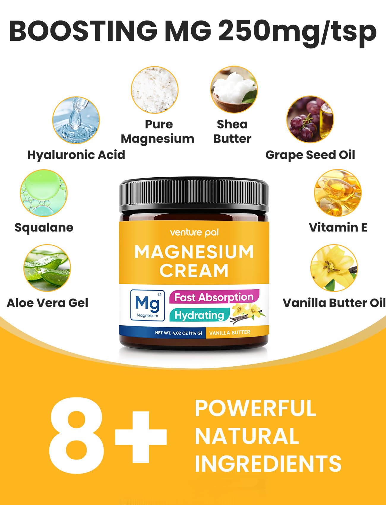 lightweight magnesium lotion for daily use