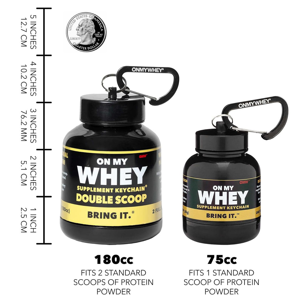 lightweight whey protein travel accessory