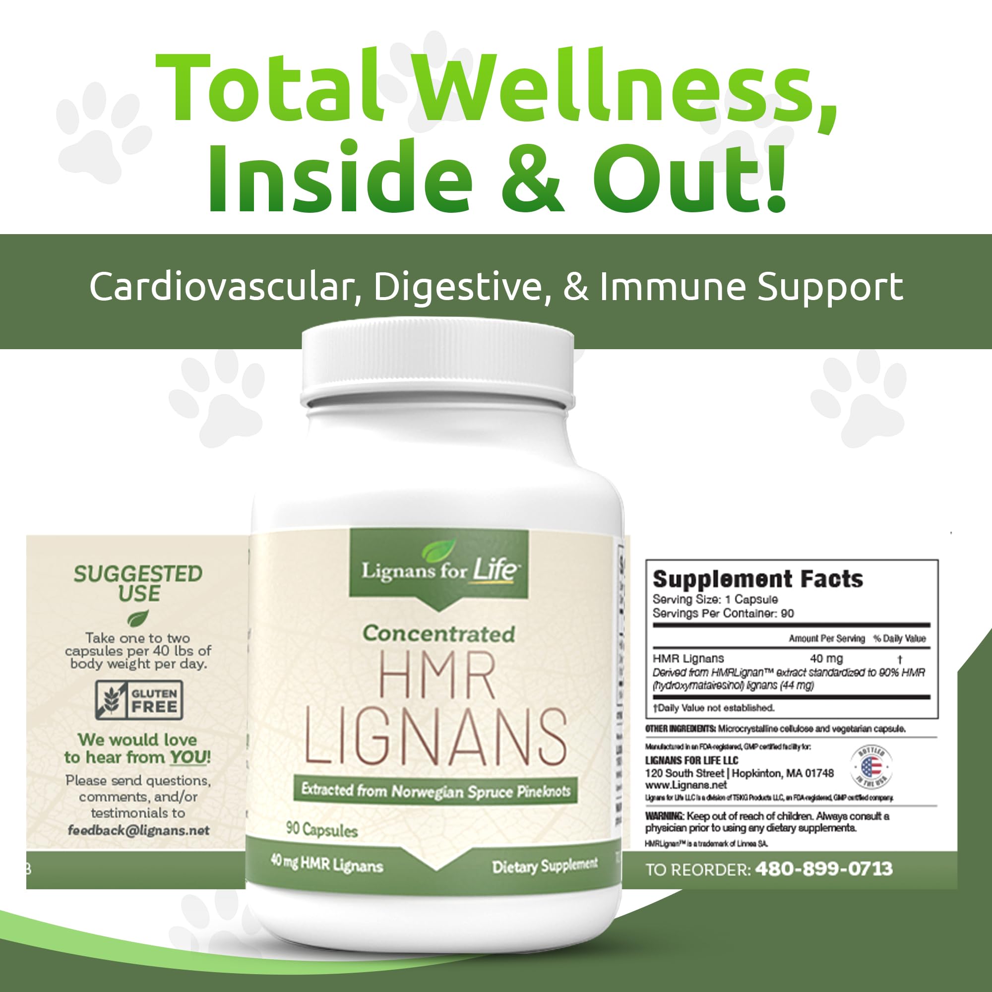lignans for dogs immune support