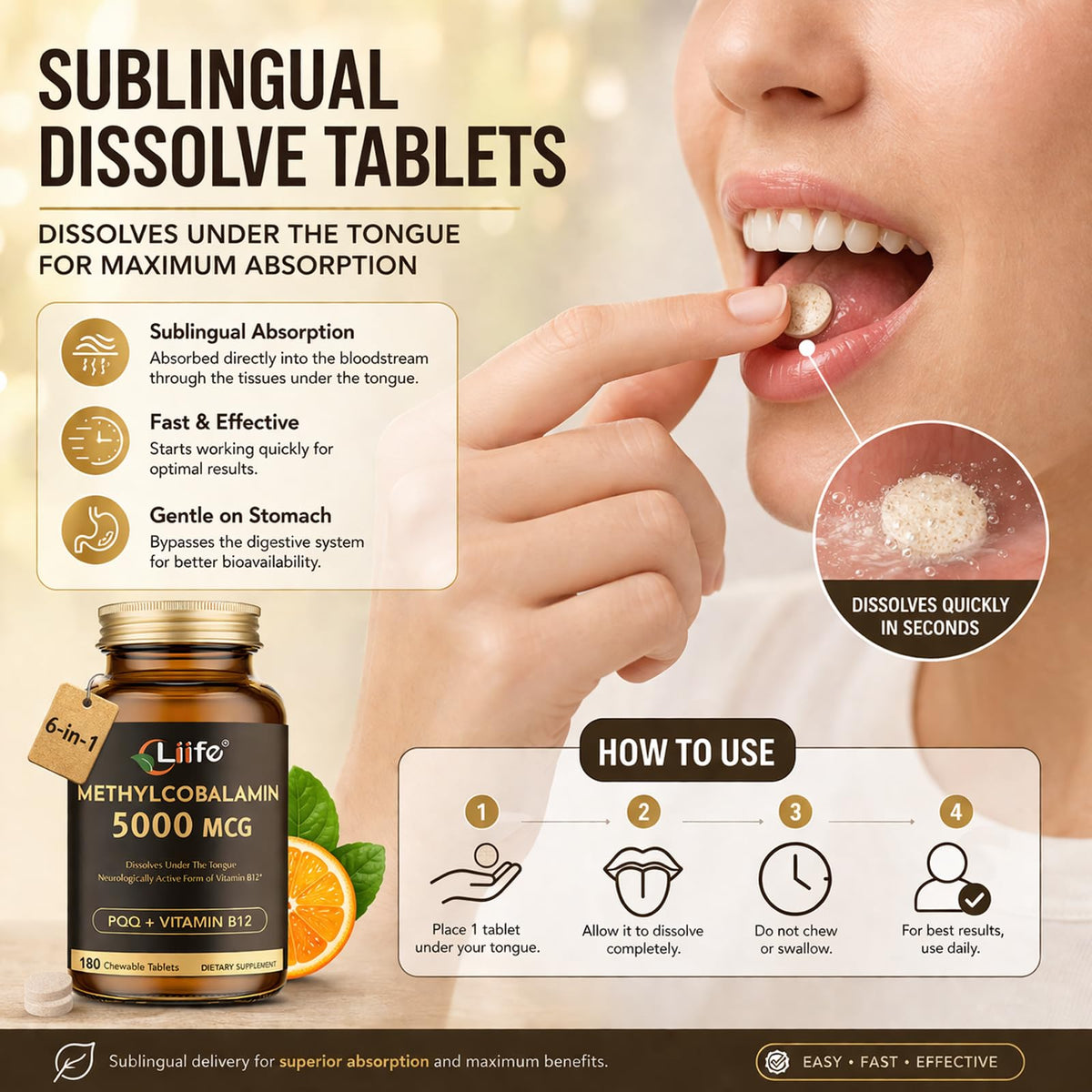 LIIFE B12 for immune support