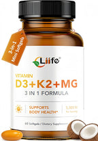 LIIFE D3 K2 vitamin benefits