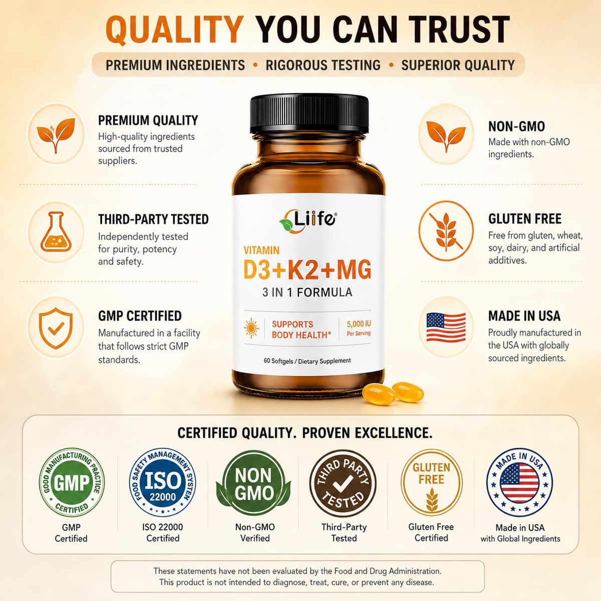 LIIFE D3 K2 with added B6