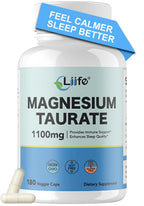 LIIFE Magnesium Taurate vegetarian capsules
