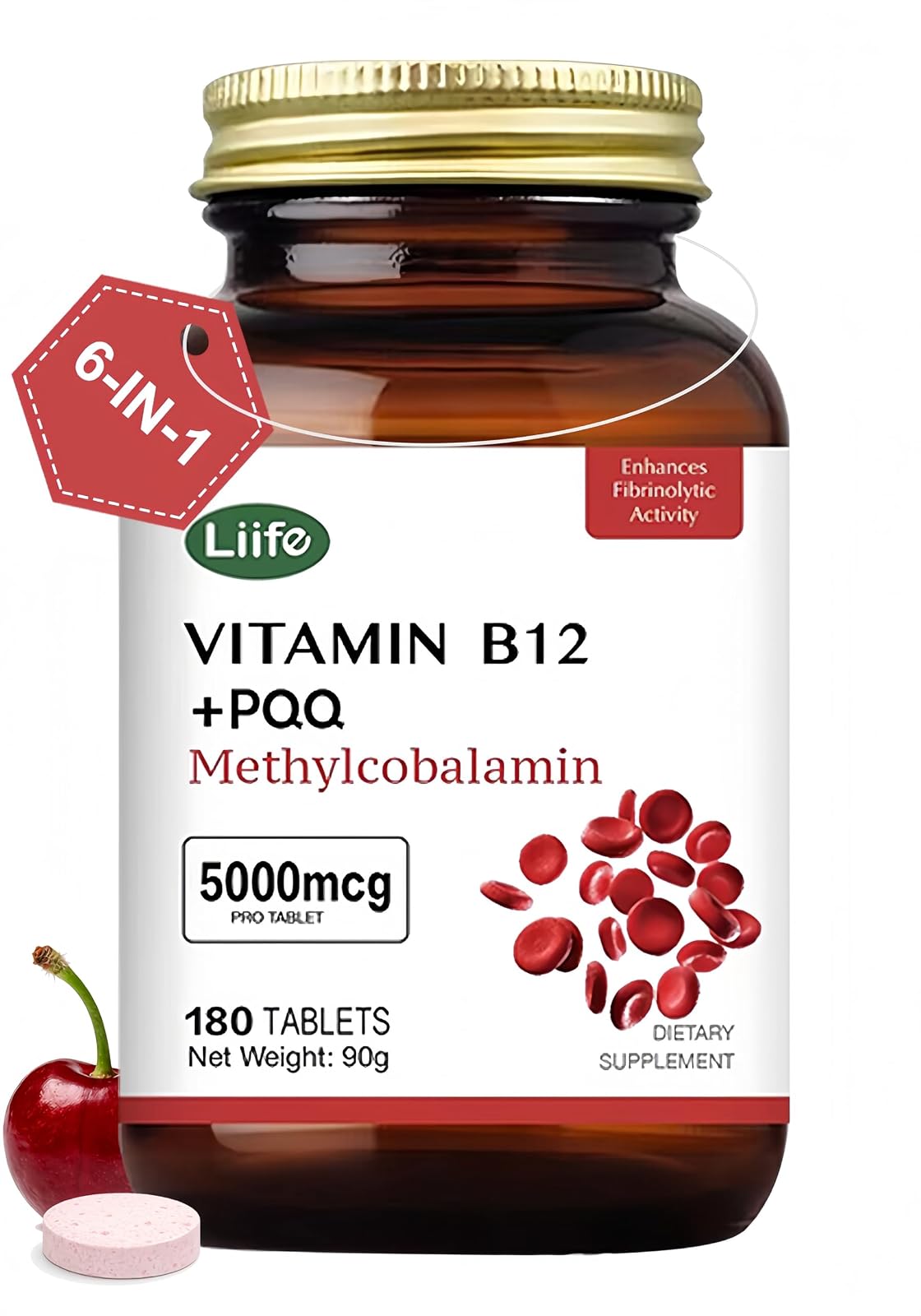 LIIFE Methylcobalamin cherry tablets