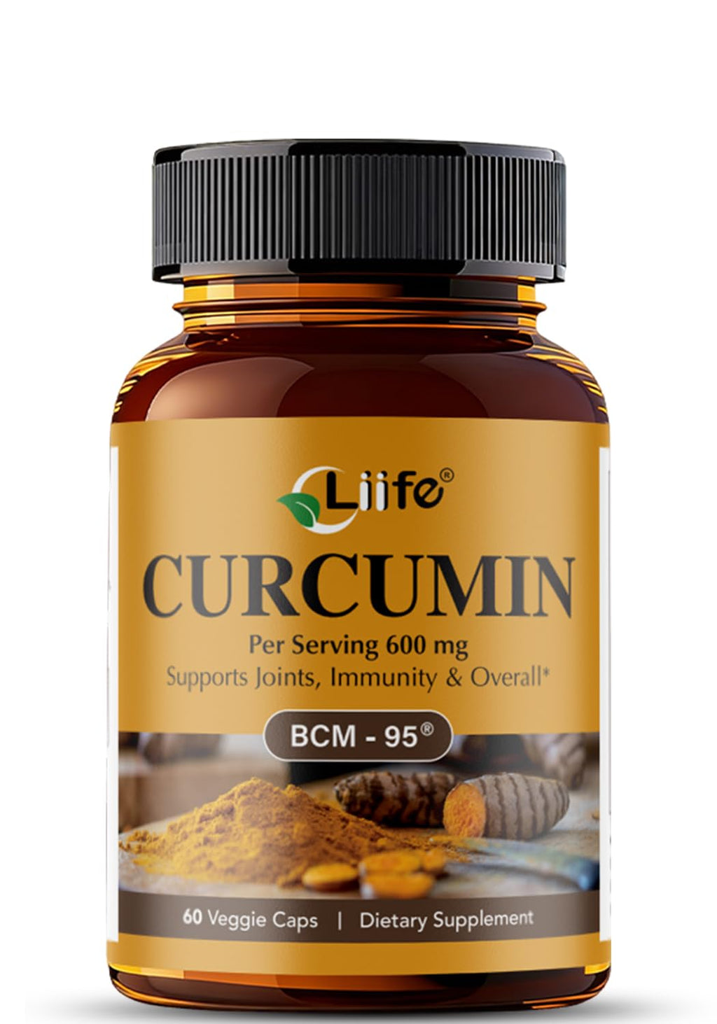 LIIFE turmeric curcumin capsules for wellness