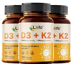 LIIFE Vitamin D3 K2 softgels
