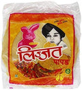 Lijjat Pappadum plain flavour snack