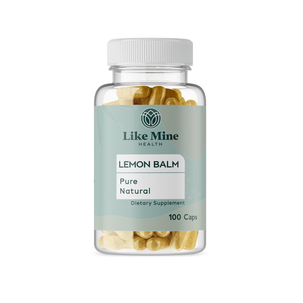 Like Mine lemon balm extract capsules