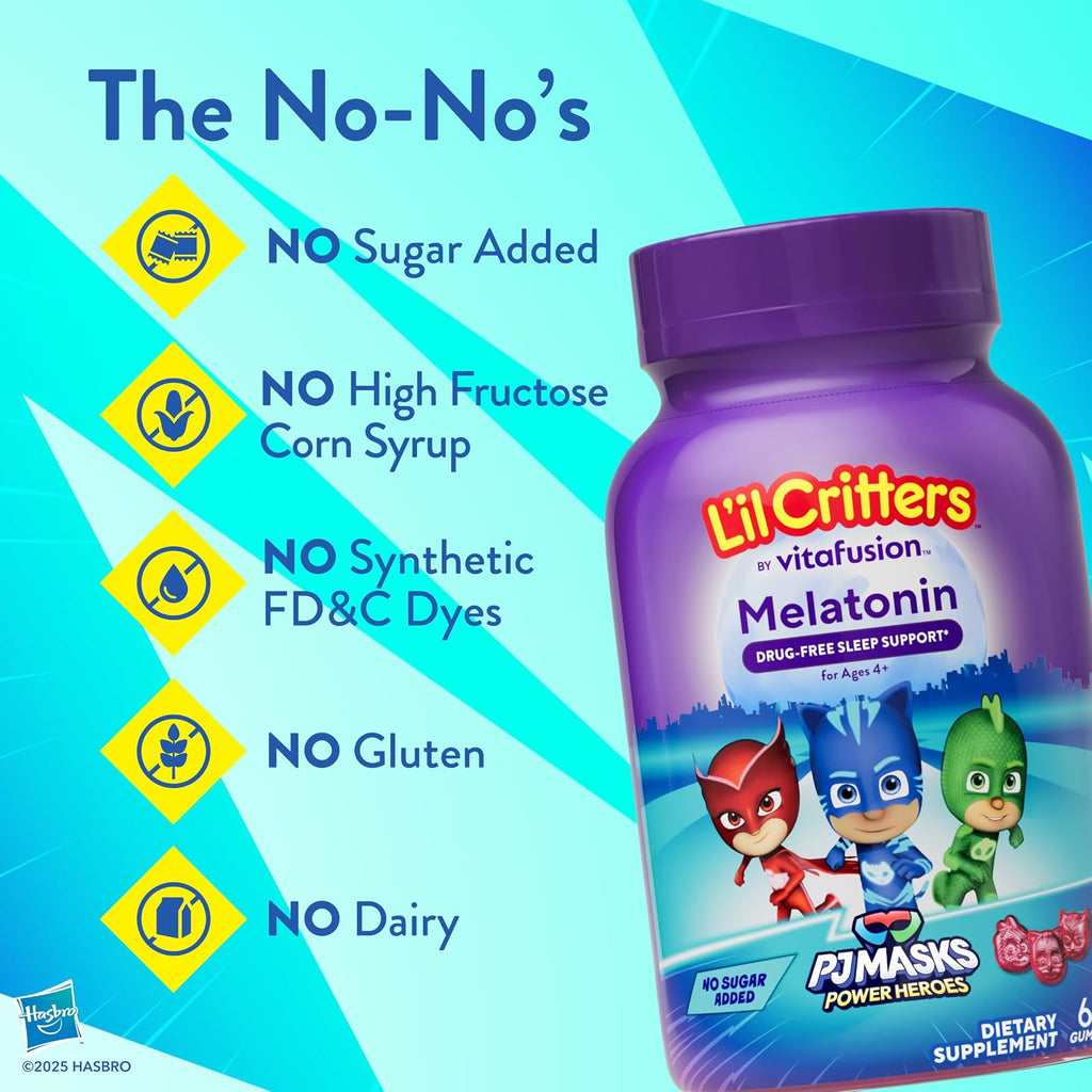 Lil Critters melatonin for kids' sleep