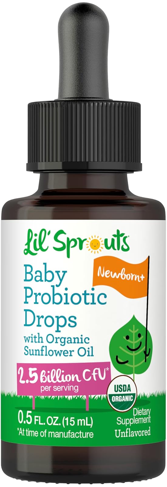 Lil' Sprouts baby probiotic drops