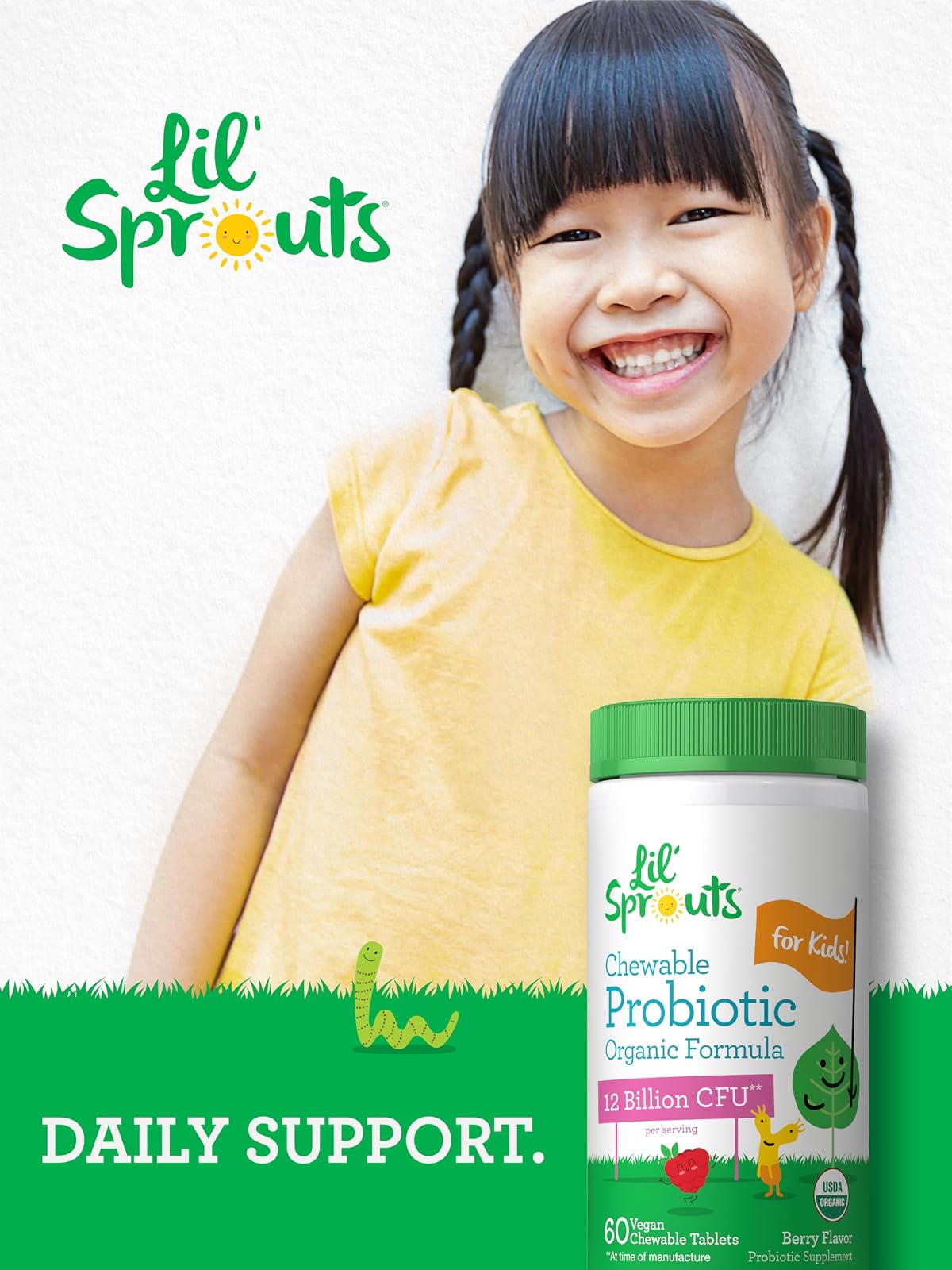 Lil' Sprouts probiotic immune support