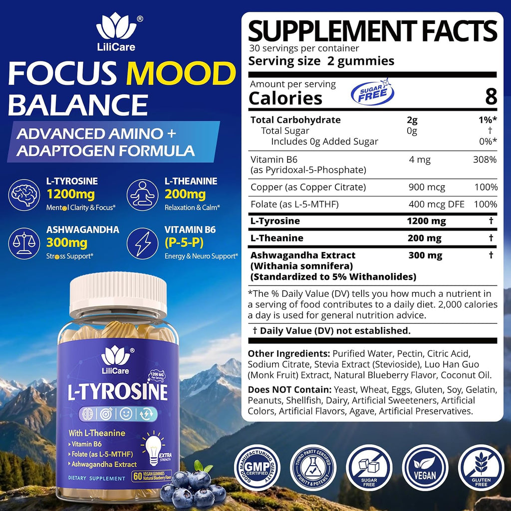 LILICARE multivitamins for mental clarity