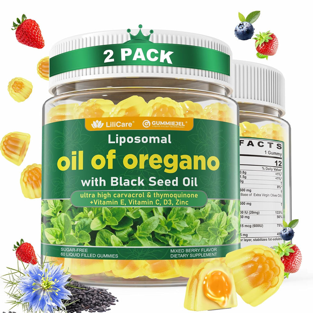 LILICARE oil of oregano gummies
