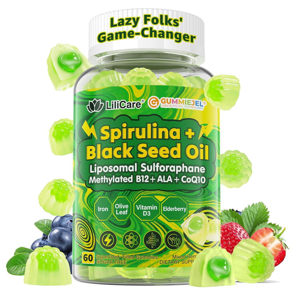 LILICARE organic spirulina gummies