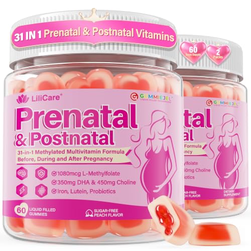 LILICARE prenatal gummies for pregnancy
